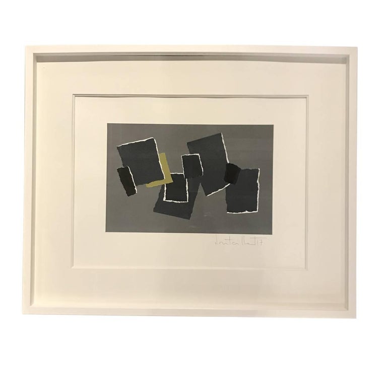 French Artist Isabelle Bouteillet Collage, Contemporary For Sale at 1stDibs