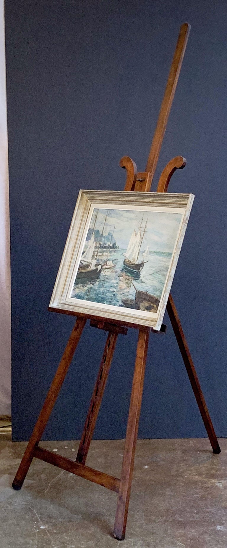 French Artist's Gallery Display or Studio Easel of Mahogany For Sale at ...