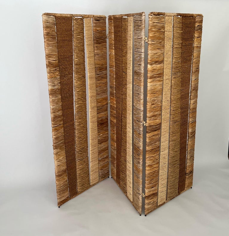 French Audoux Minet Style Room Divider For Sale at 1stDibs
