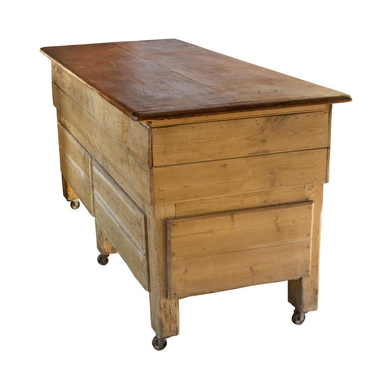 French Baker's Table at 1stDibs