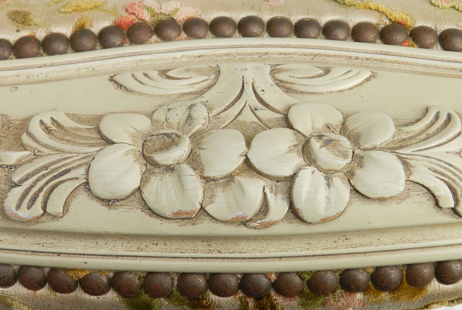 French Bed Scroll US Queen UK King Upholstered Price to recover at 1stDibs