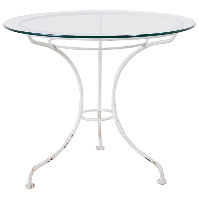 French Bistro Style Garden or Patio Table at 1stDibs