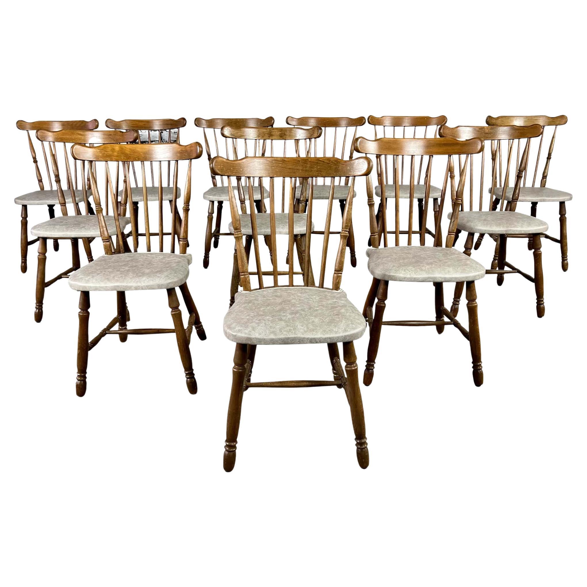Set of 12 French Regency Style Chairs For Sale at 1stDibs