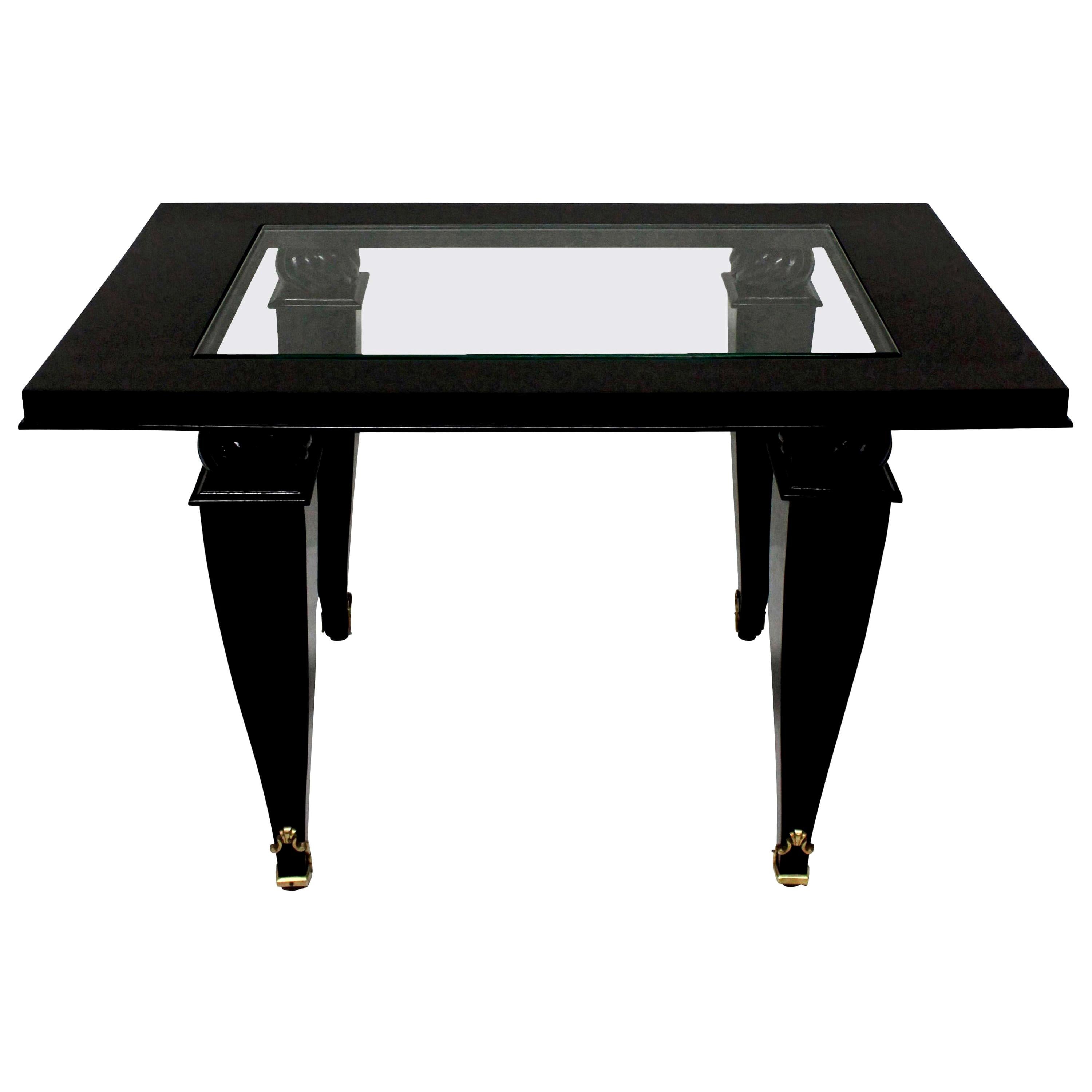 A Hand Painted Byzantine Themed Occasional Table at 1stdibs