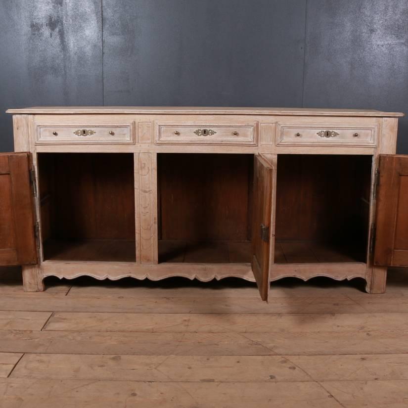 French Bleached Oak Enfilade at 1stDibs