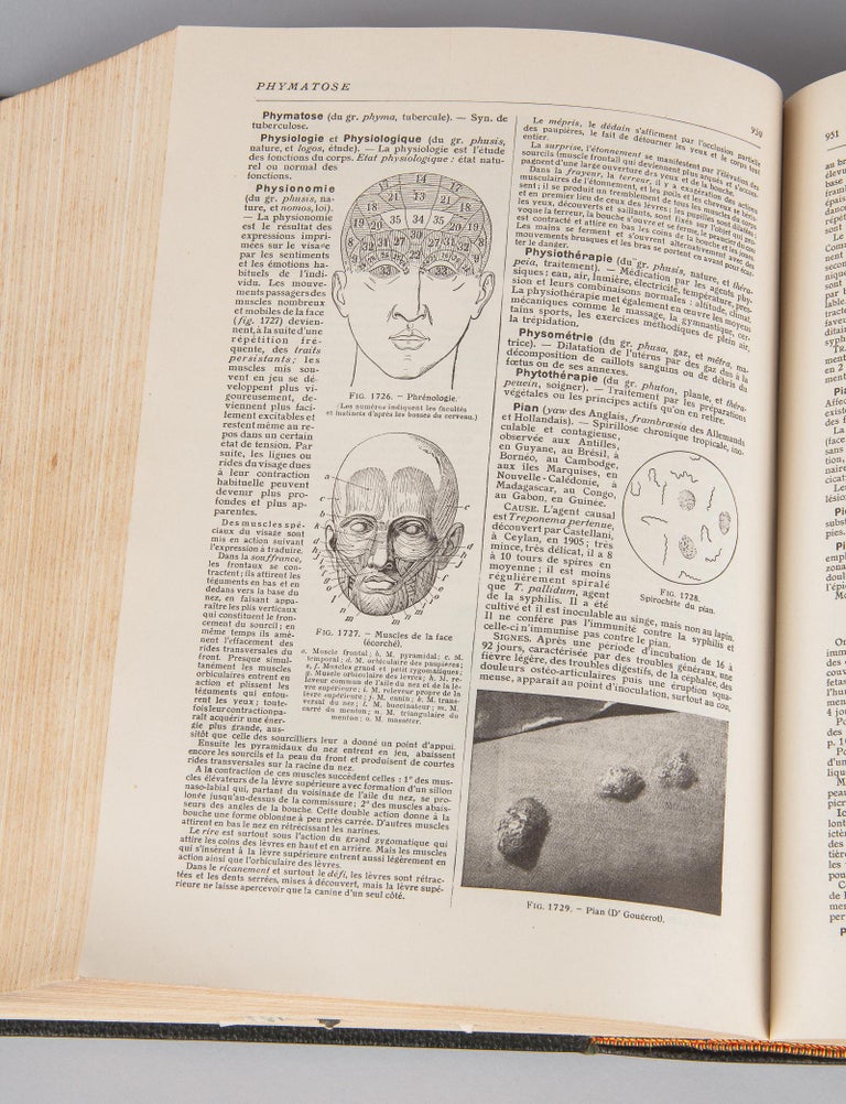 French Book, Larousse Medical Illustre, 1924 at 1stDibs