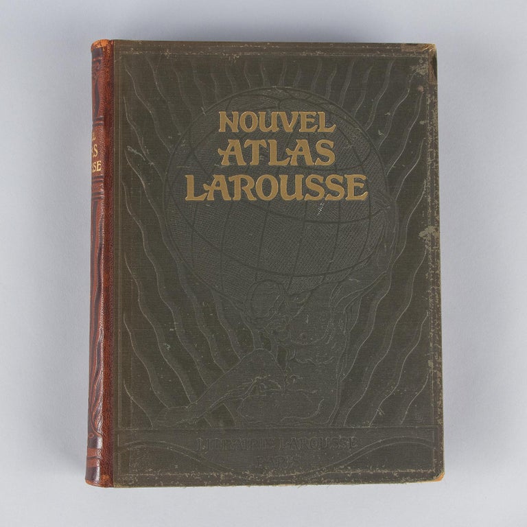 French Book Nouvel Atlas Larousse, 1924 For Sale at 1stDibs