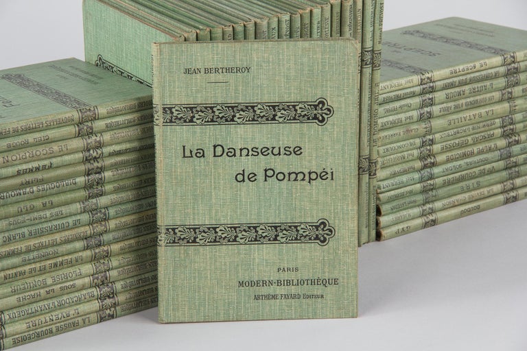 French Books, Short Novels from Paris Modern-Bibliotheque, Early 1900s ...