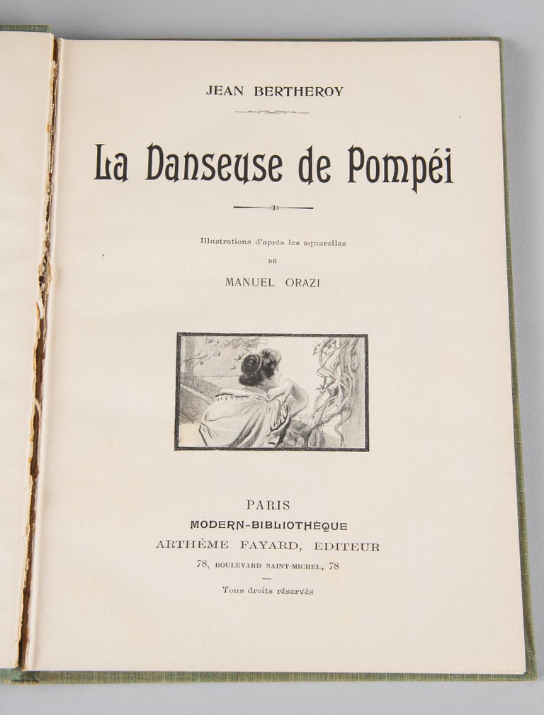 French Books, Short Novels from Paris Modern-Bibliotheque, Early 1900s ...