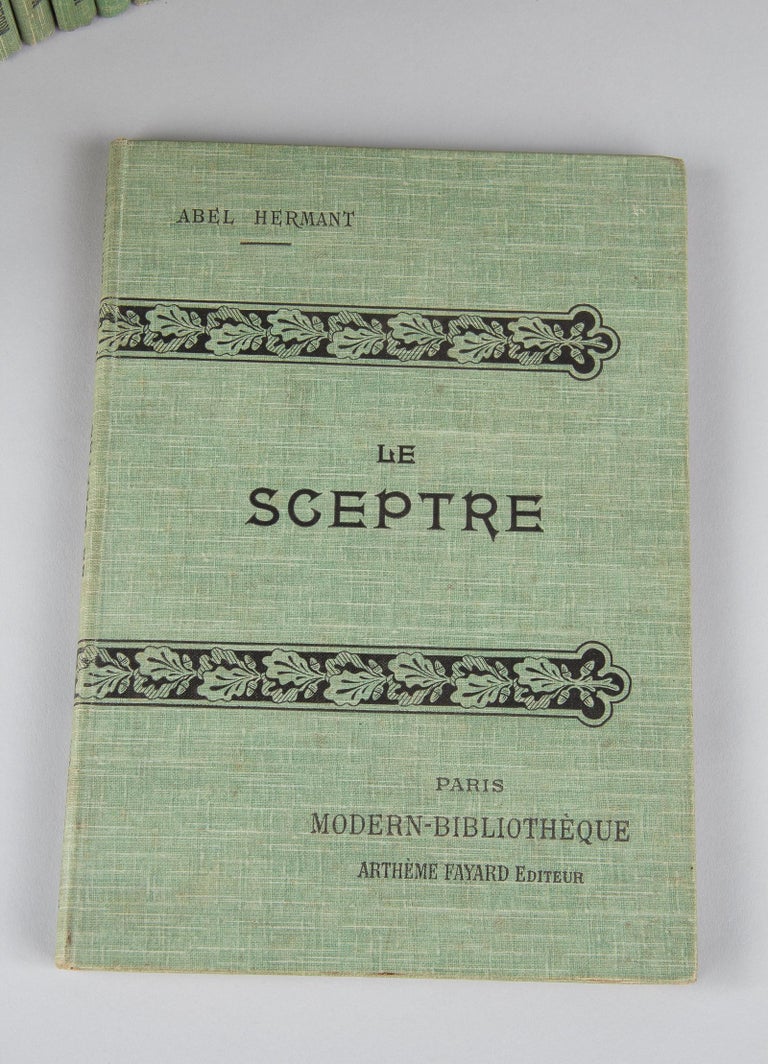 French Books, Short Novels from Paris Modern-Bibliotheque, Early 1900s ...