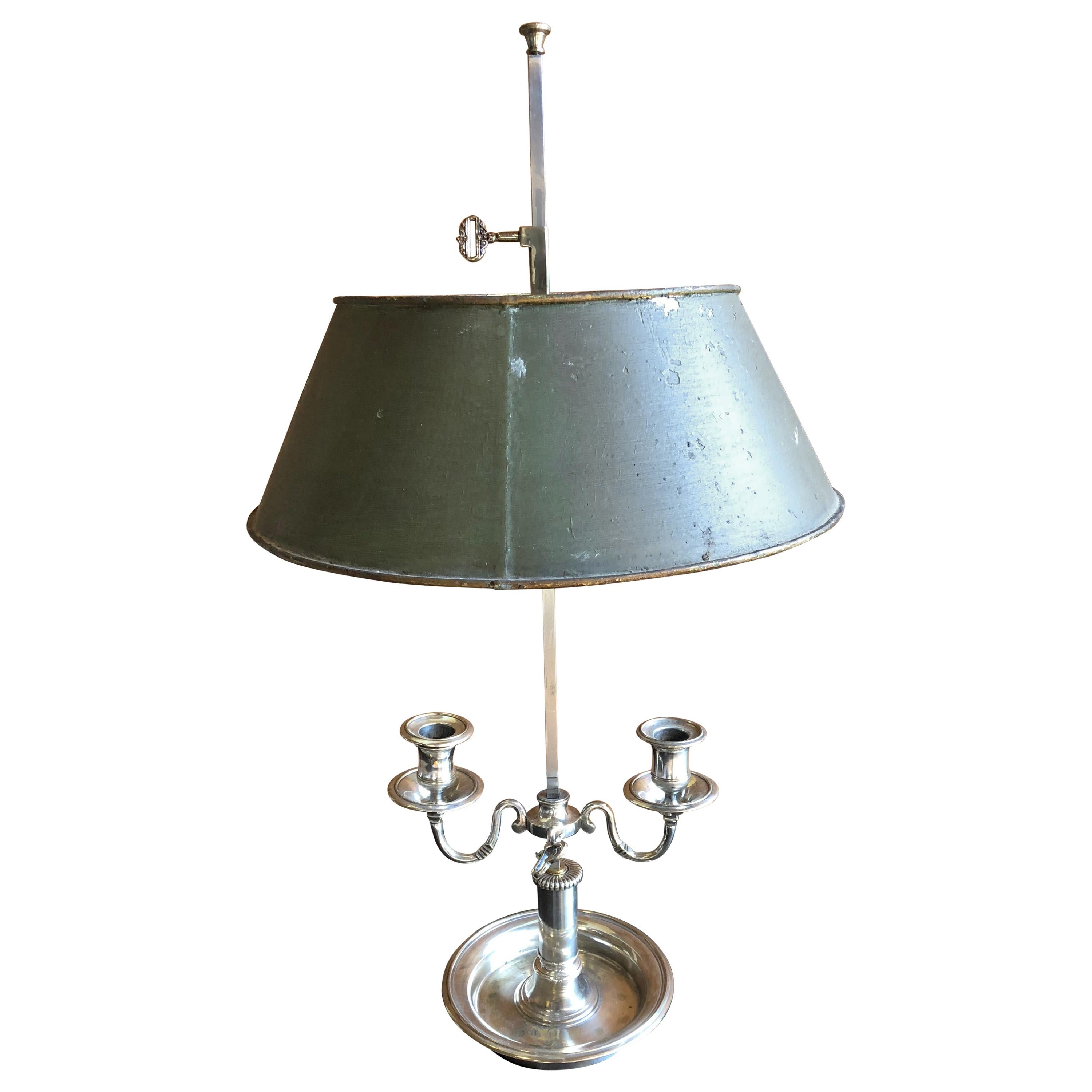 Silver Plate Table Lamps - 95 For Sale at 1stdibs