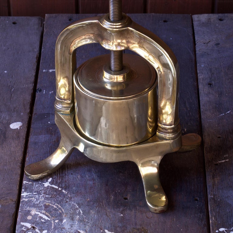 French Brass Duck Lobster Press Culinary Cooking Confit Matfer Bourgeat ...