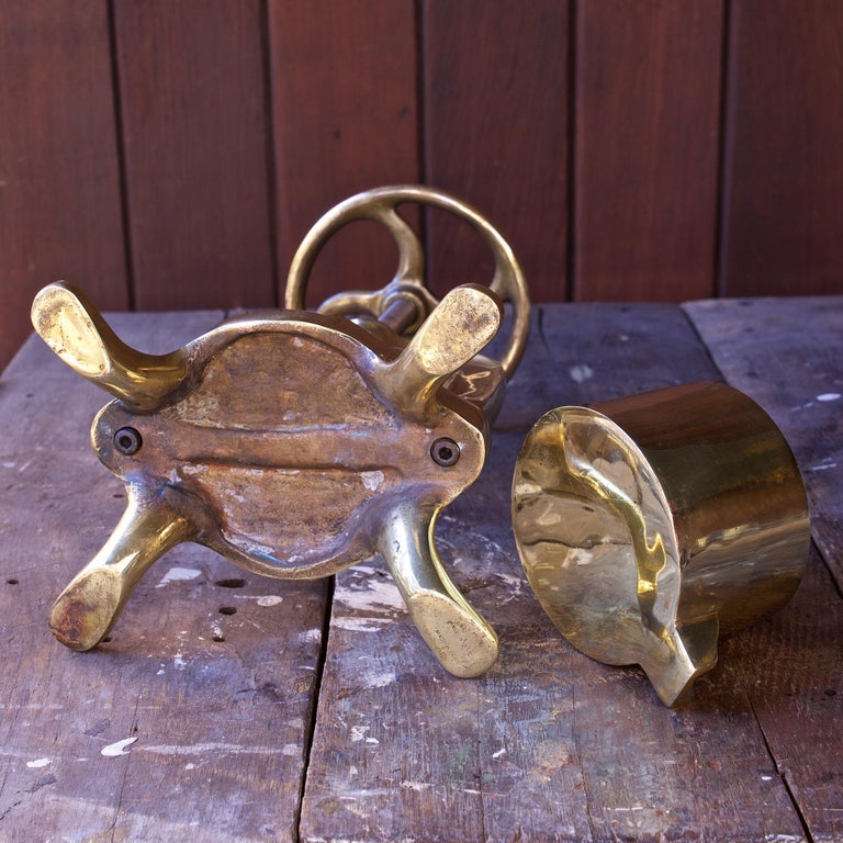 French Brass Duck Lobster Press Culinary Cooking Confit Matfer Bourgeat ...