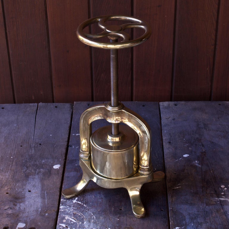 French Brass Duck Lobster Press Culinary Cooking Confit Matfer Bourgeat ...