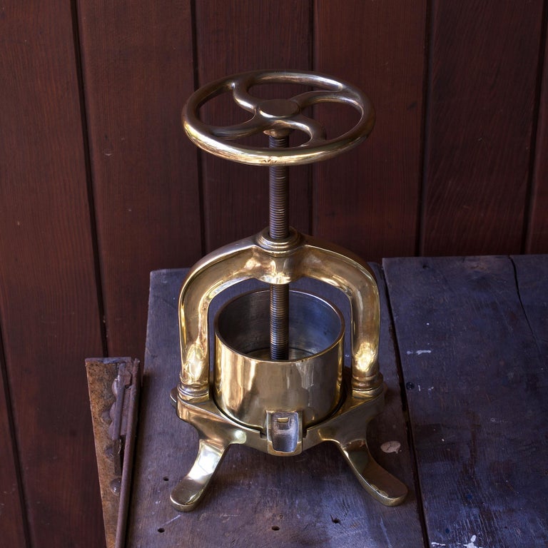 French Brass Duck Lobster Press Culinary Cooking Confit Matfer Bourgeat ...