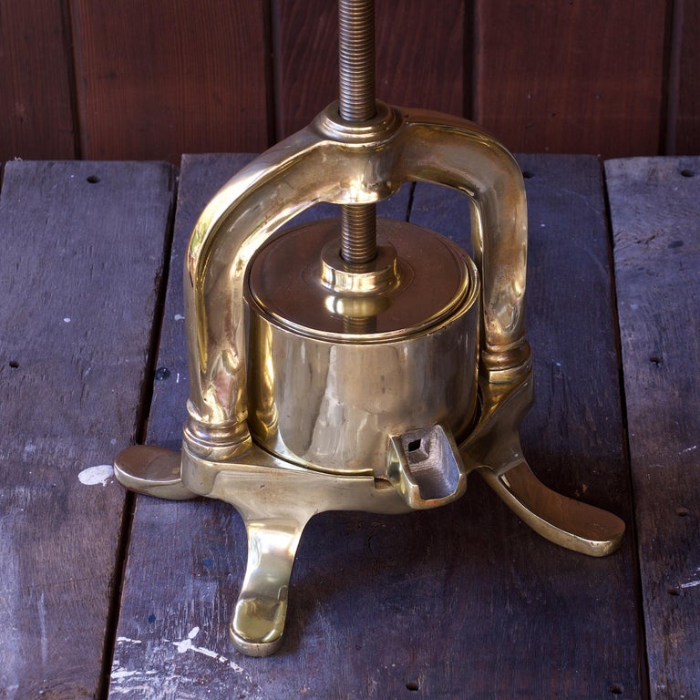 French Brass Duck Lobster Press Culinary Cooking Confit Matfer Bourgeat ...