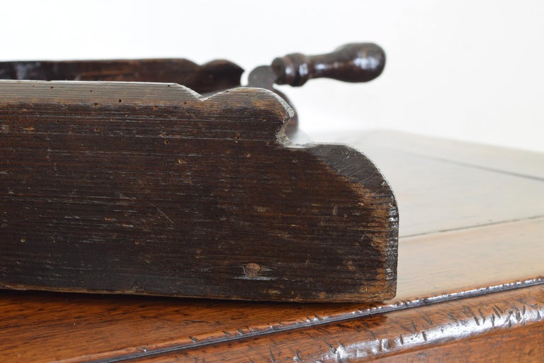 French Breadboard with Attached Slicer, circa 1900 For Sale at 1stdibs