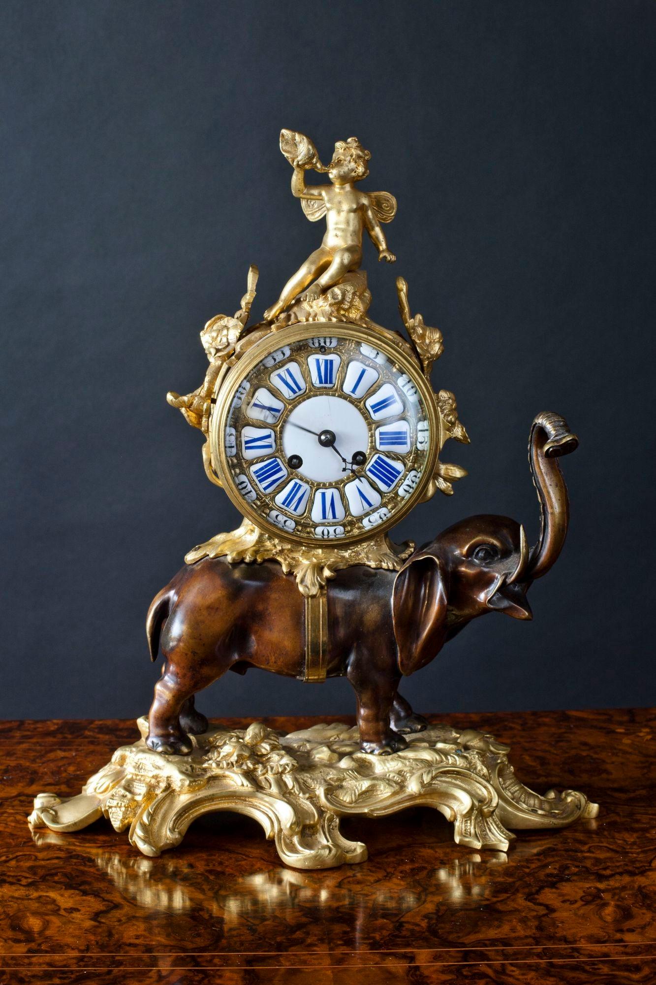 Where is the elephant clock now? - Questions & Answers | 1stDibs
