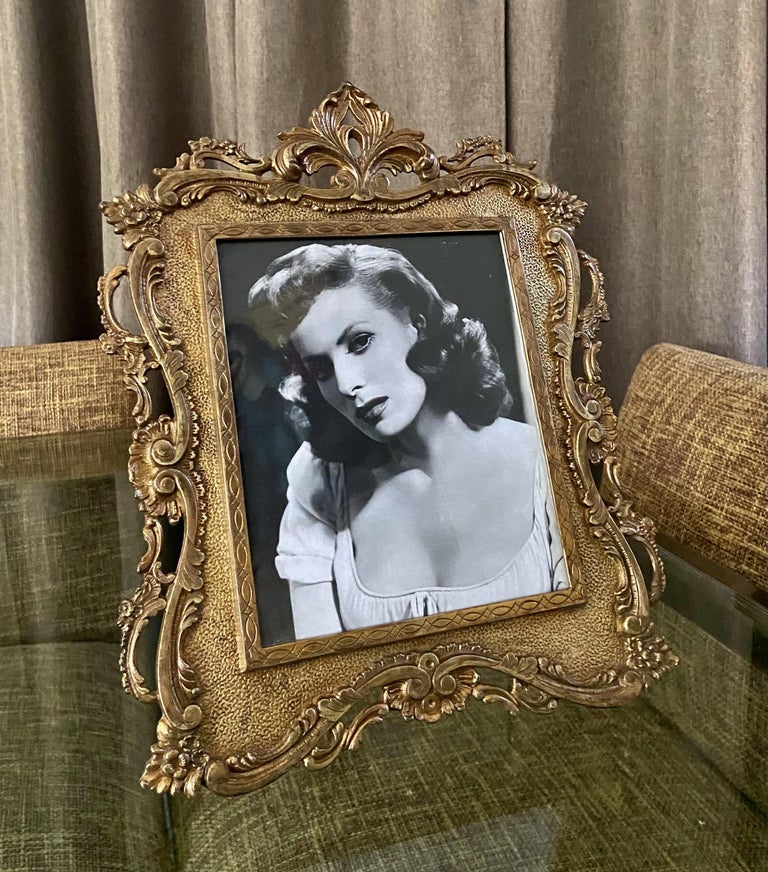 French Bronze Louis XV Table Picture Frame For Sale at 1stDibs