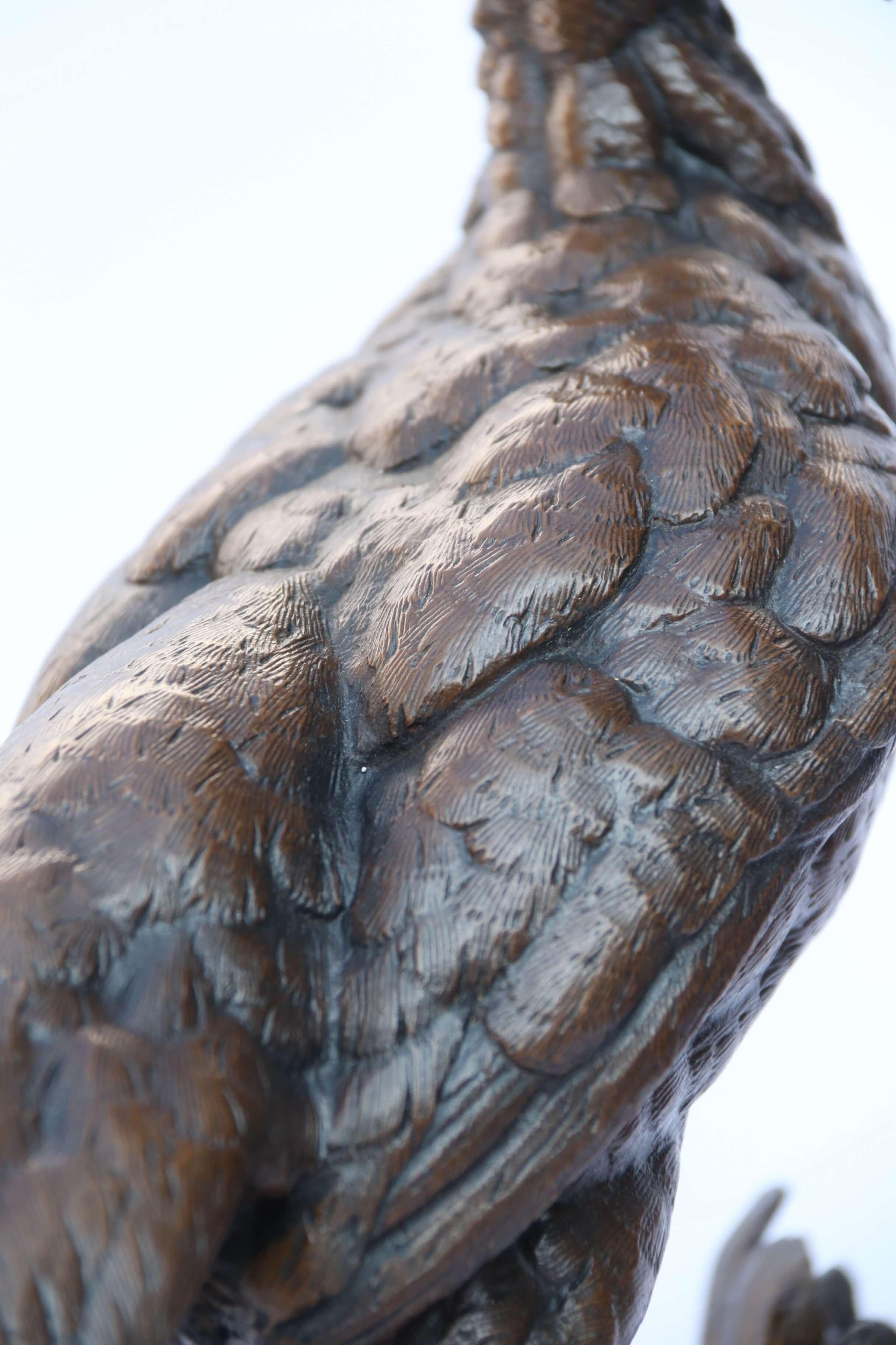 French Bronze "Pheasant and Weasel" by Jules Moigniez For Sale at ...