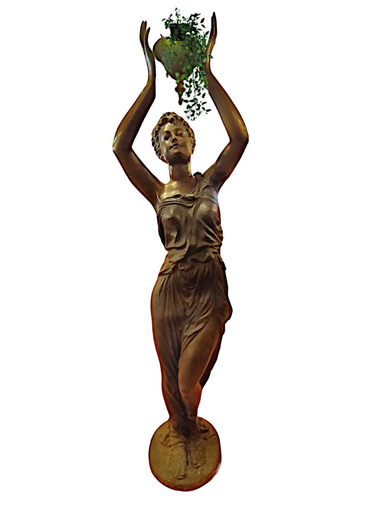 French Bronze Sculptures from the 19th Century, Guèridon Statues For ...