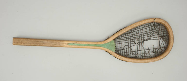 French Brouaye Real Tennis Racket at 1stDibs