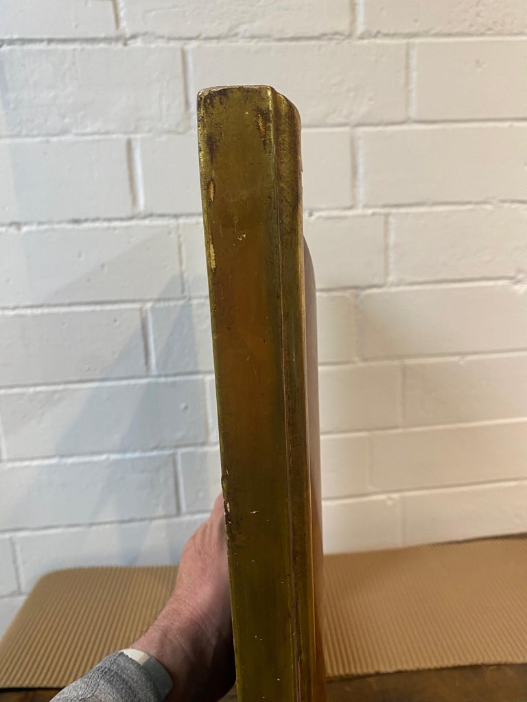 French Burl Walnut Frame with Gilt Trim For Sale at 1stDibs