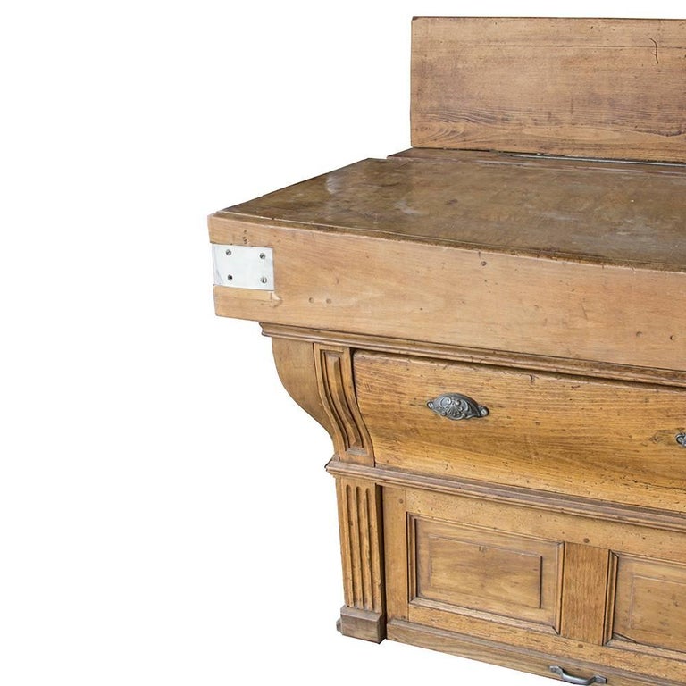 French Butcher Block at 1stDibs