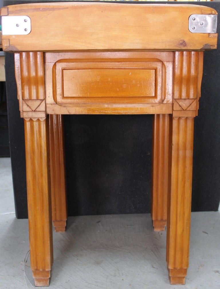 French Butcher Table at 1stDibs