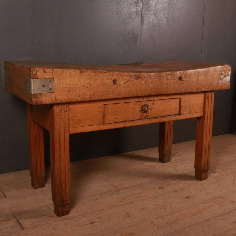 French Butchers Block at 1stDibs | bespoke butchers block