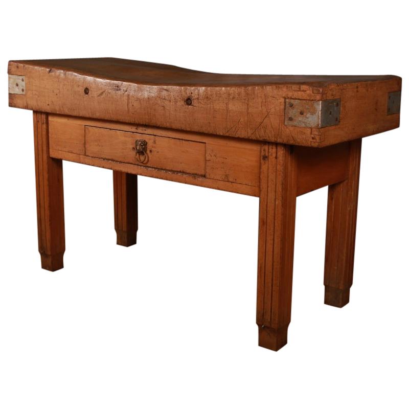 French Butchers Block at 1stDibs | bespoke butchers block