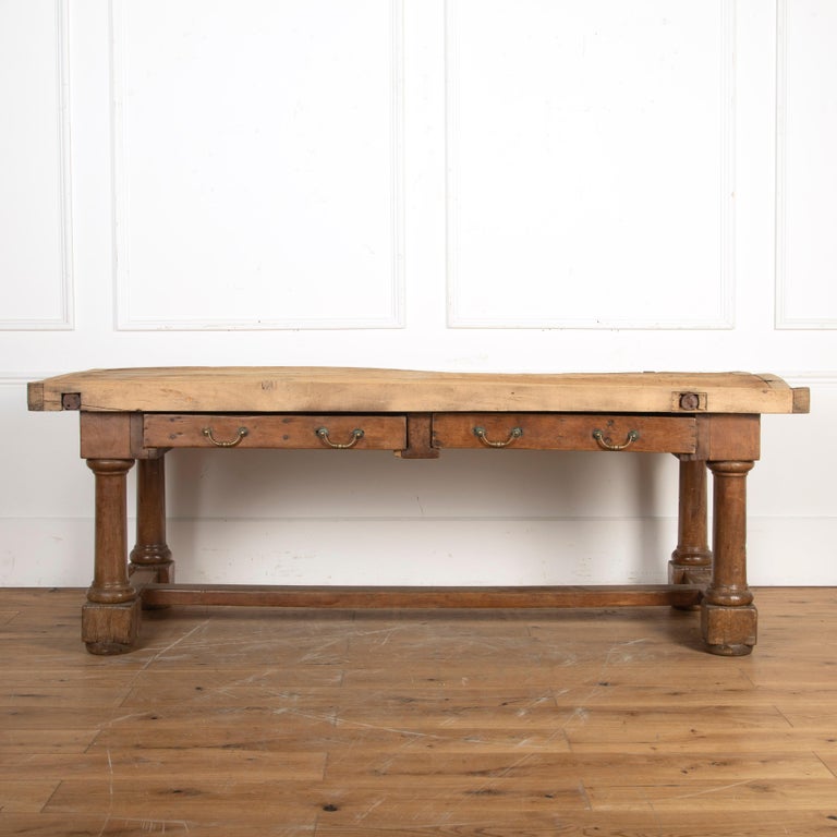 French Butchers Table For Sale at 1stDibs
