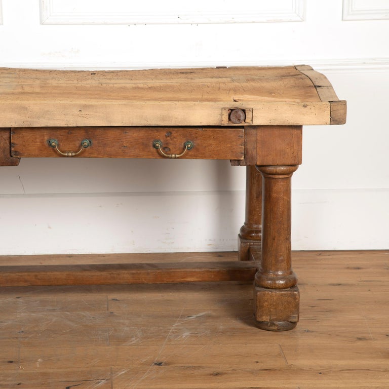 French Butchers Table For Sale at 1stDibs