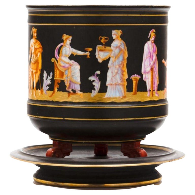 French Cachepot with Presentoir 19th Century For Sale at 1stDibs