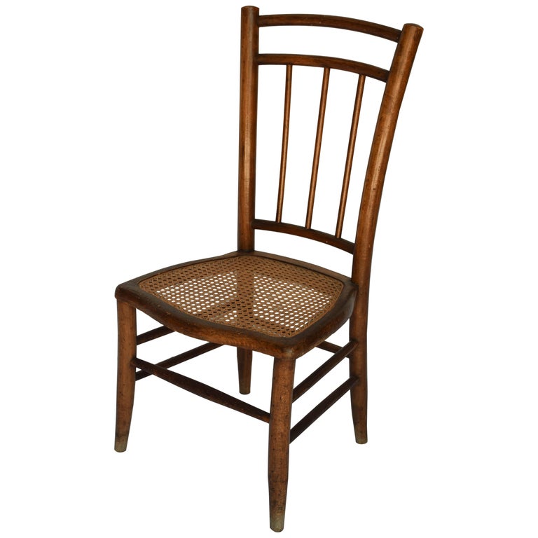 French Cane Seat Child's Chair For Sale at 1stDibs