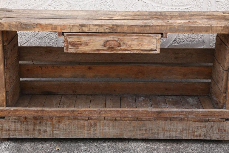 French Carpenter's Work Table at 1stDibs