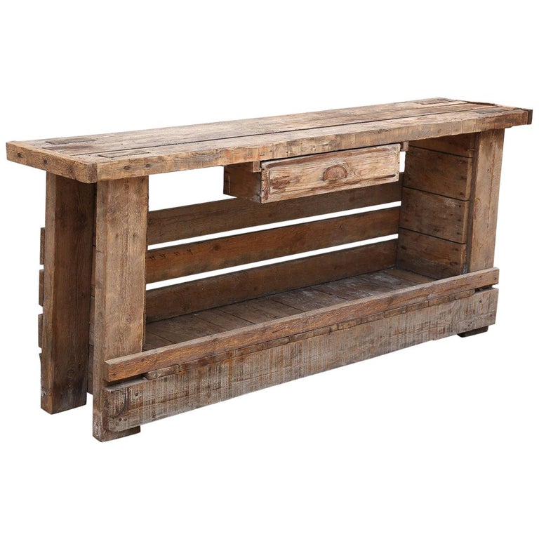 French Carpenter's Work Table at 1stDibs