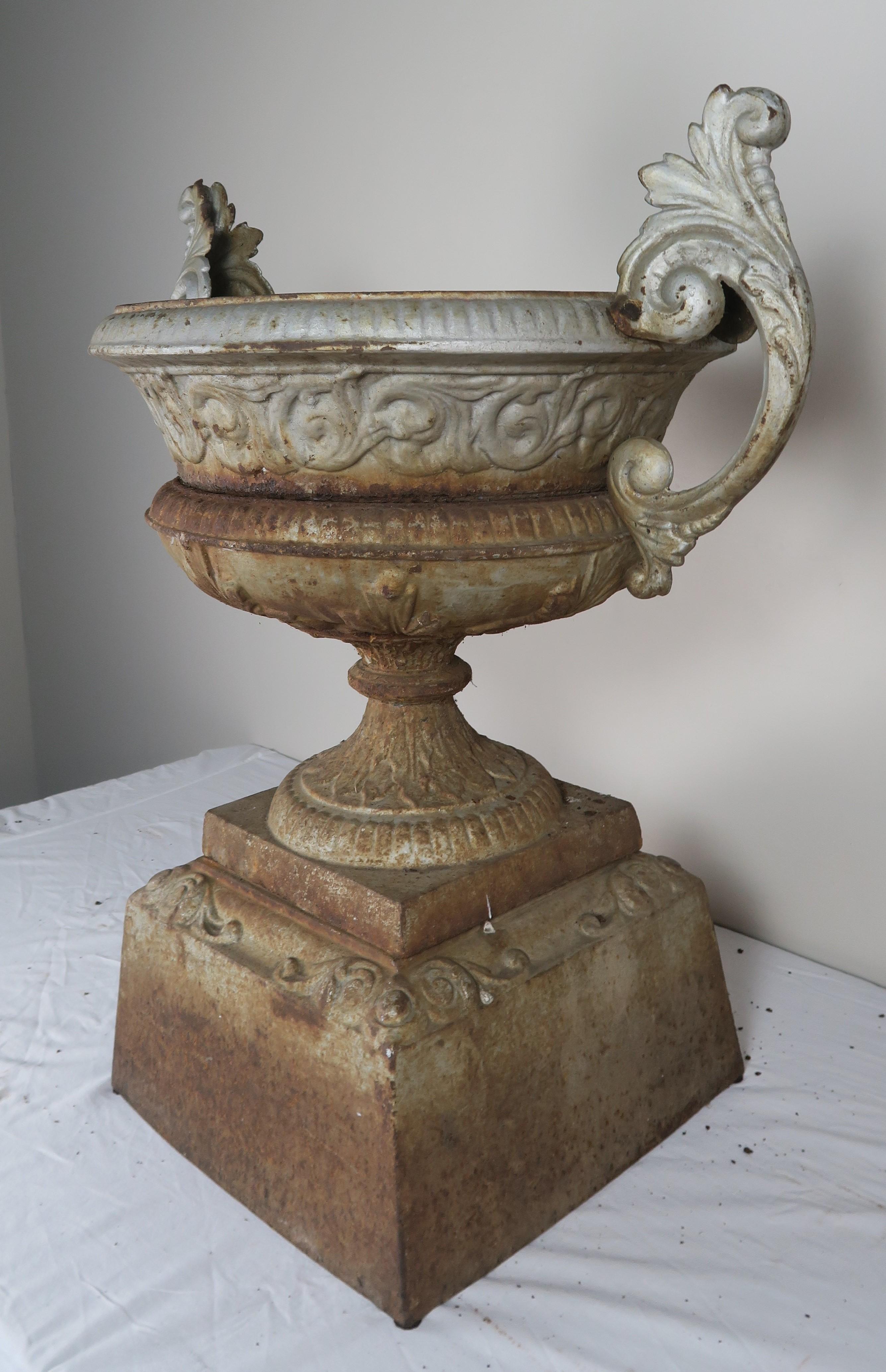 French Cast Iron Garden Planter at 1stDibs | cast iron garden planters