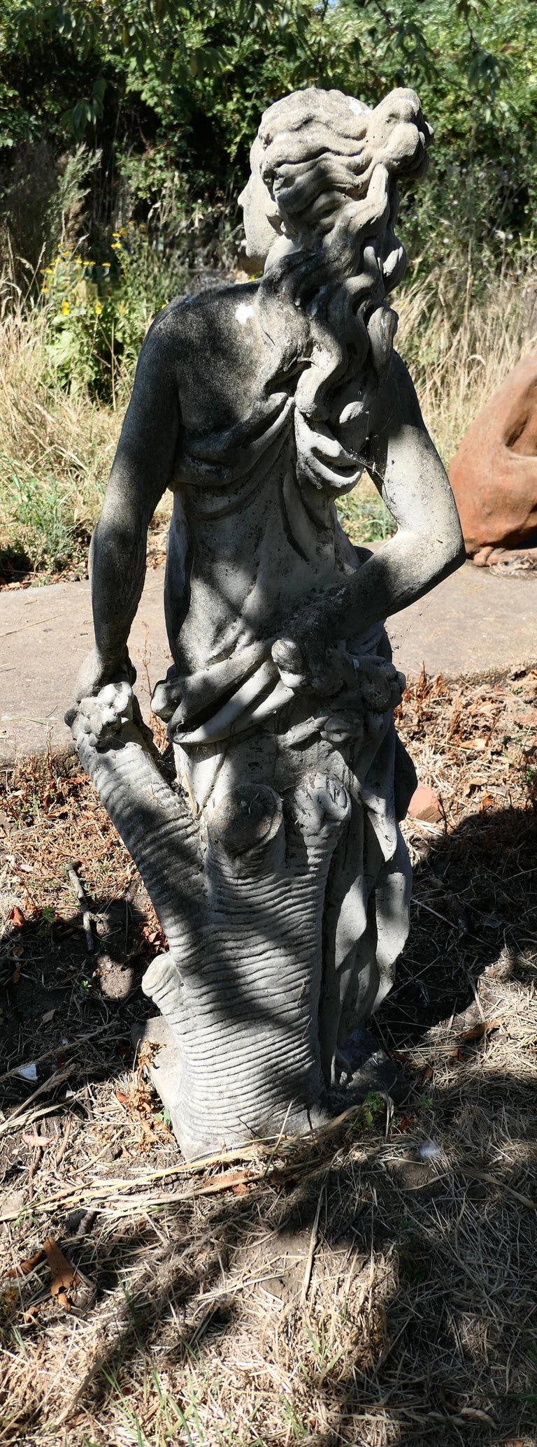French Cast Stone Statue of Diana For Sale at 1stDibs
