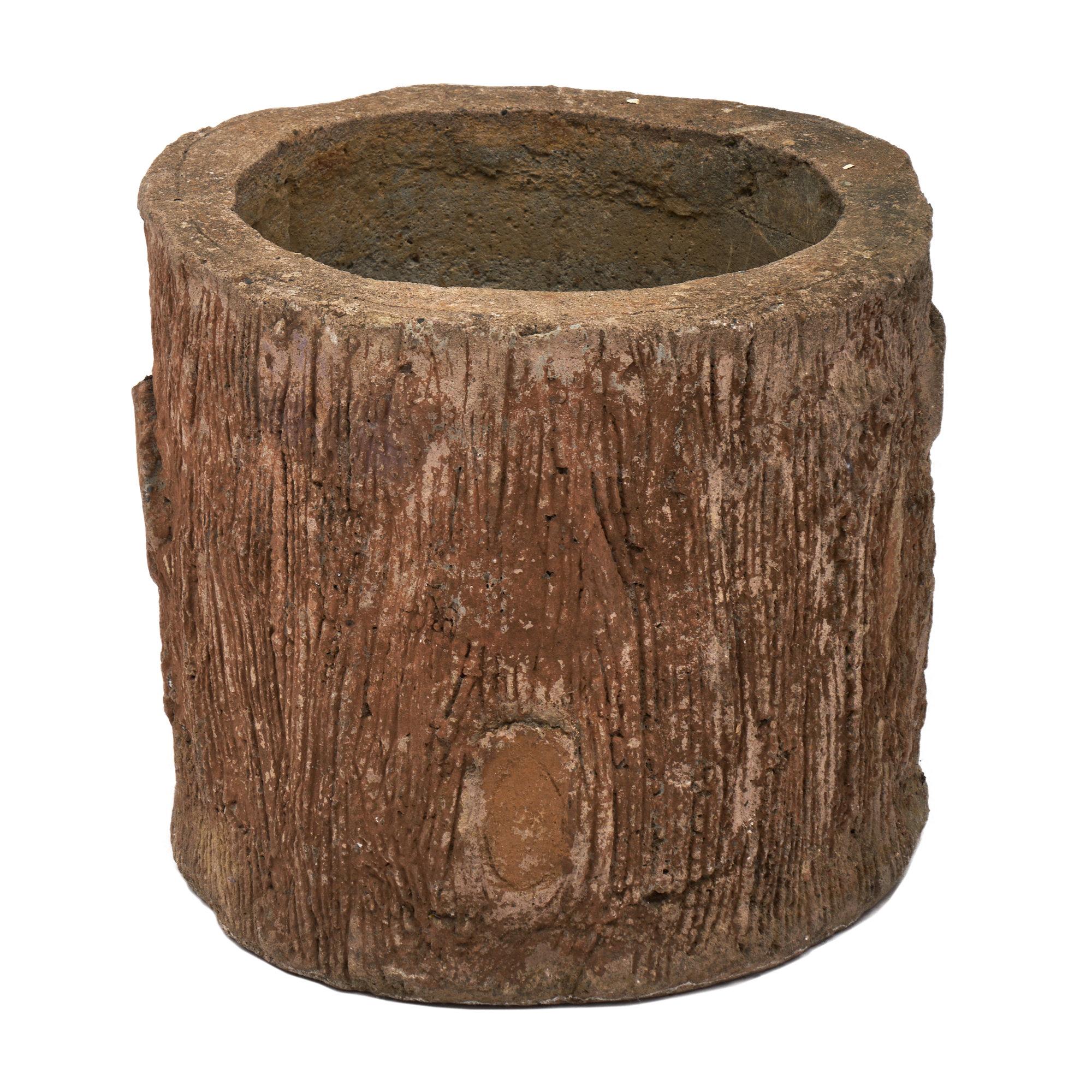 Vintage Green Patina French Cement Marmite Planter, circa 1950 For Sale ...