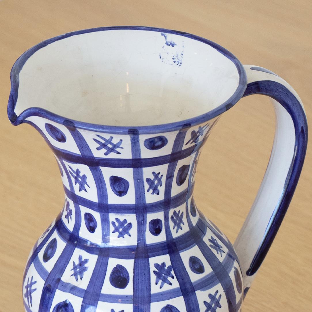 French Ceramic Pitcher by Robert Picault For Sale at 1stDibs