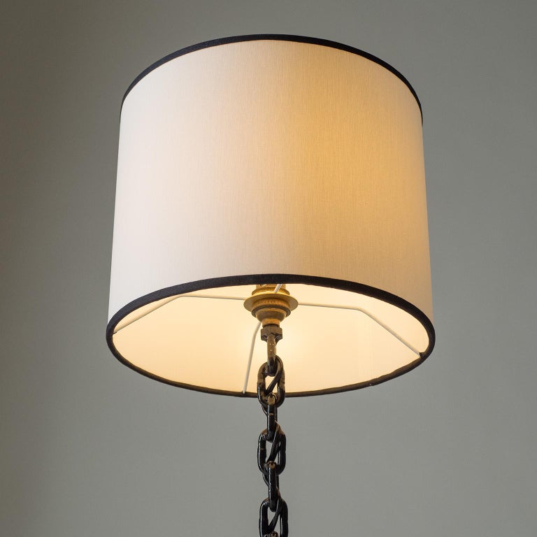 French Chain Link Table Lamps, circa 1970 For Sale at 1stDibs