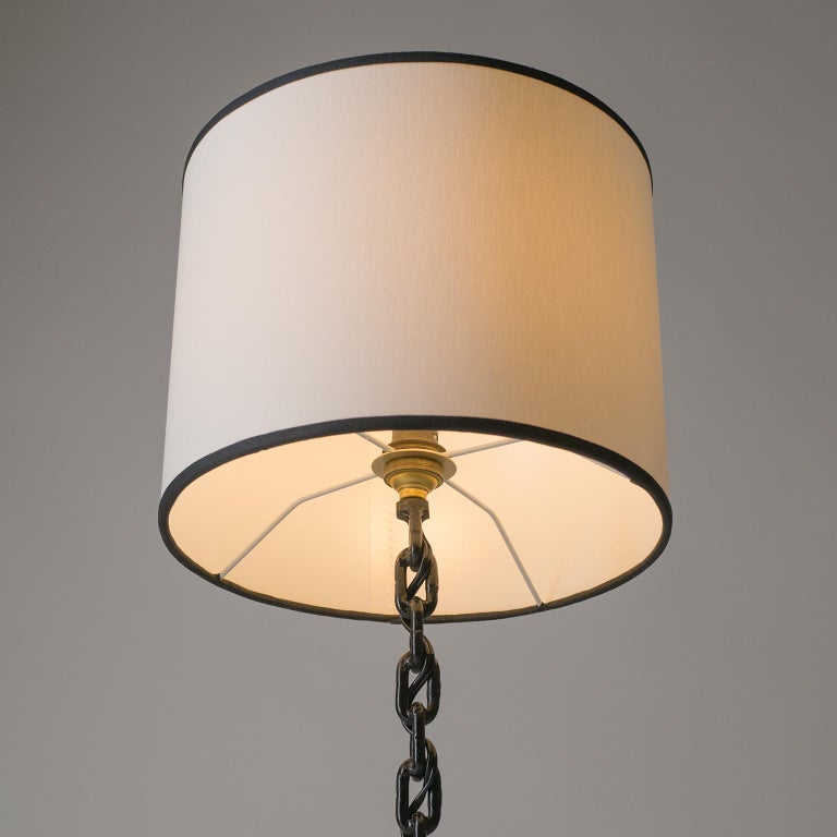French Chain Link Table Lamps, circa 1970 at 1stDibs