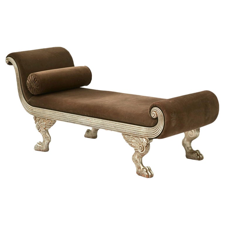 French Charles X Style Recamier For Sale at 1stDibs