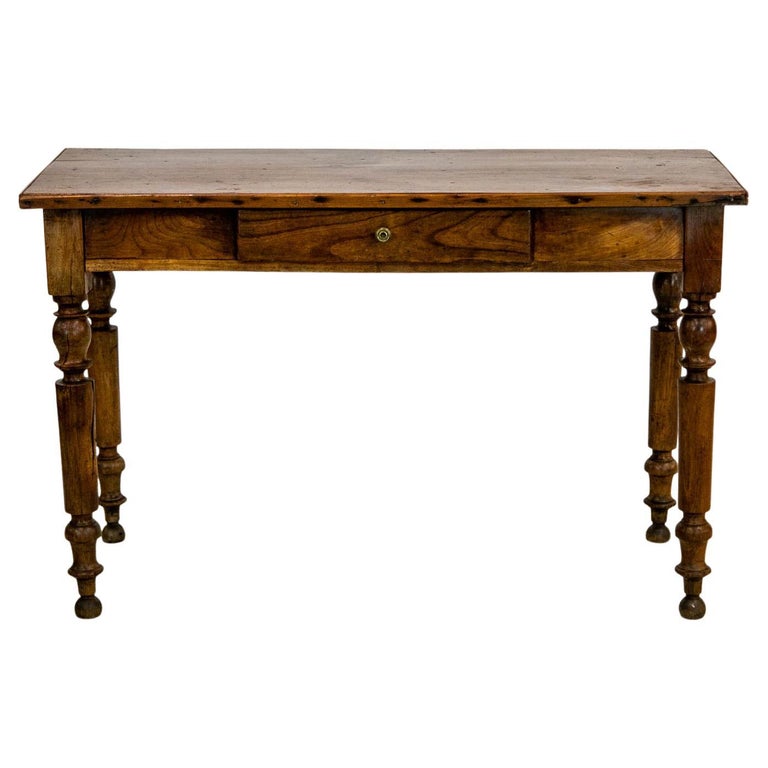 French Cherry Console Table at 1stDibs