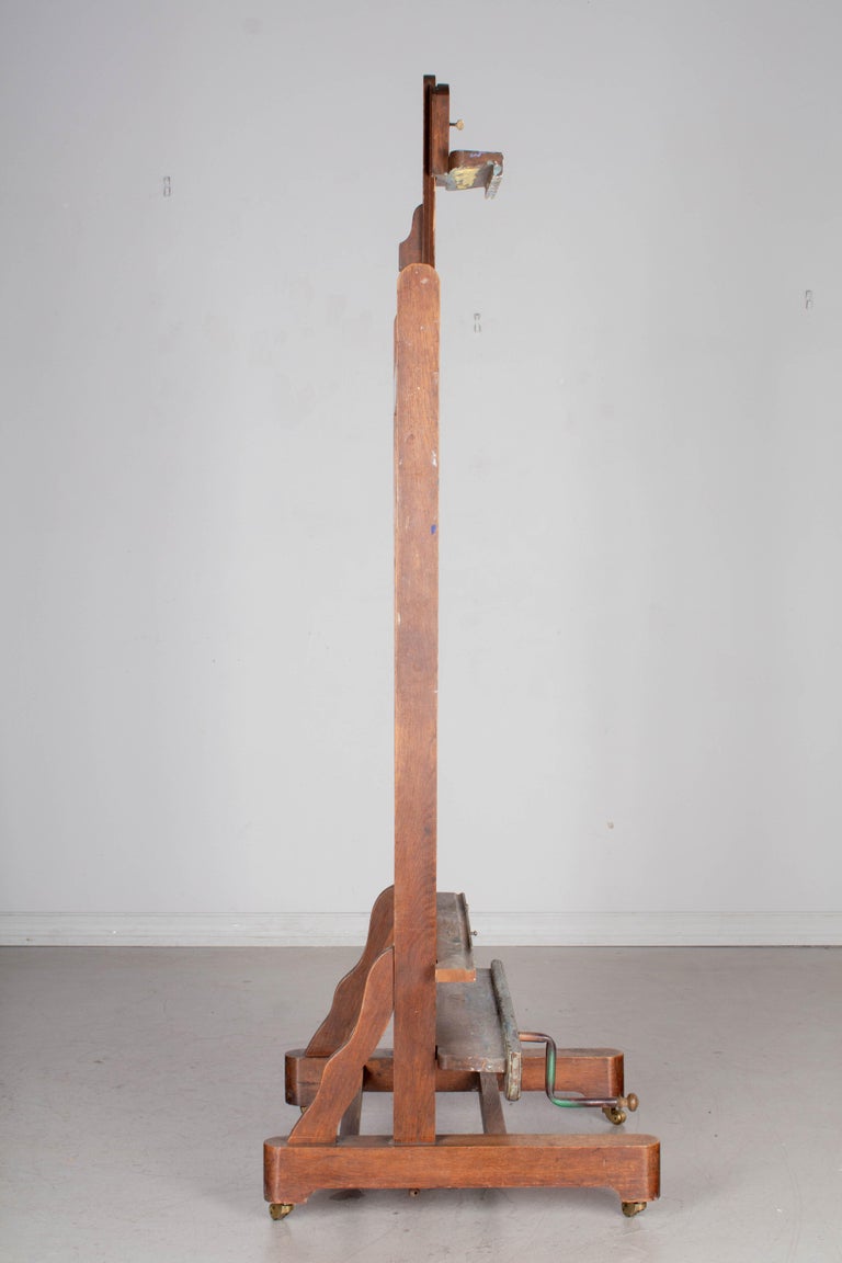 French Chevalet or Painter's Easel, circa 1900 For Sale at 1stDibs