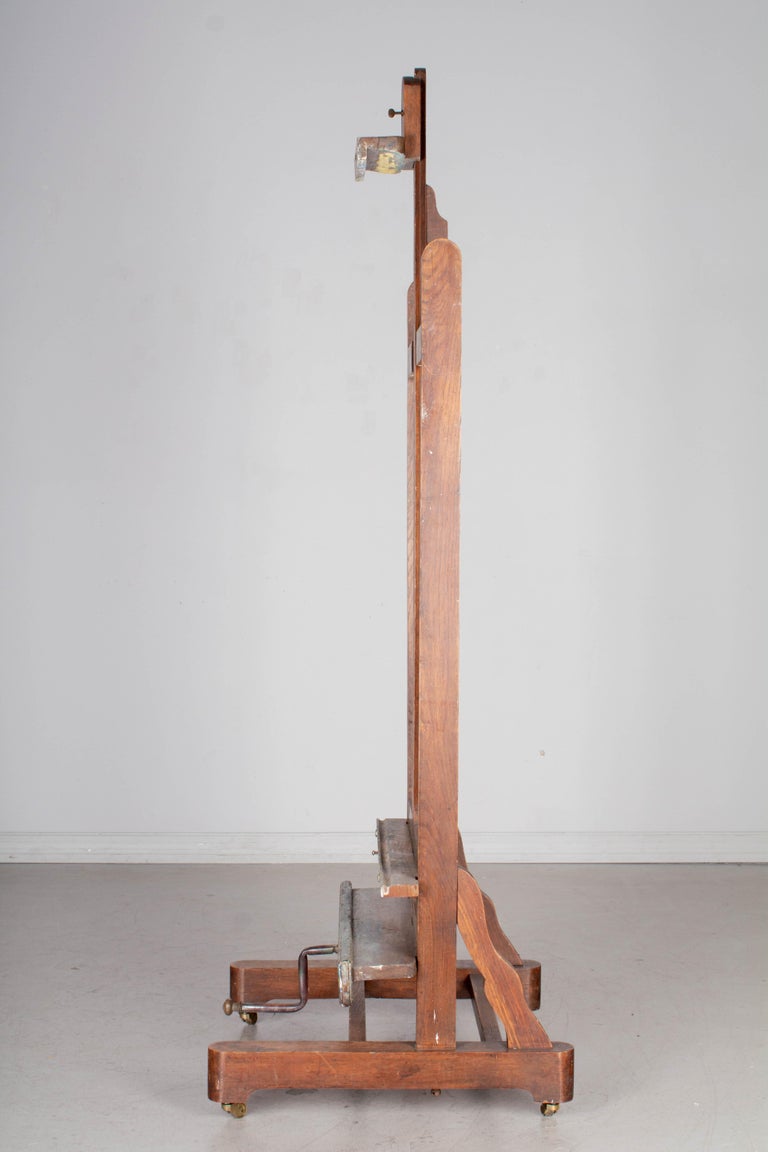 French Chevalet or Painter's Easel, circa 1900 For Sale at 1stDibs