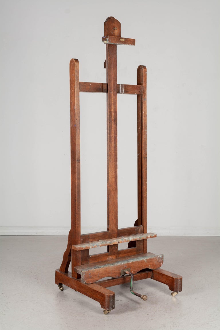 French Chevalet or Painter's Easel, circa 1900 For Sale at 1stDibs