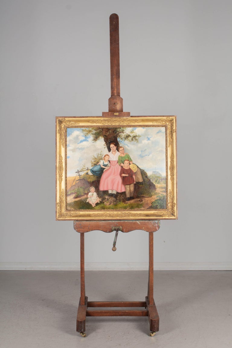 French Chevalet or Painter's Easel, circa 1900 For Sale at 1stDibs