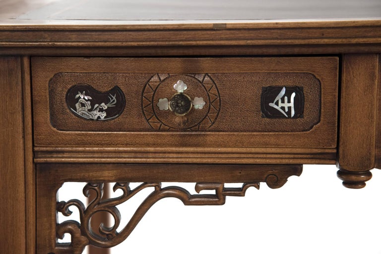 French Chinoiserie Desk after Gabriel Viardot at 1stDibs